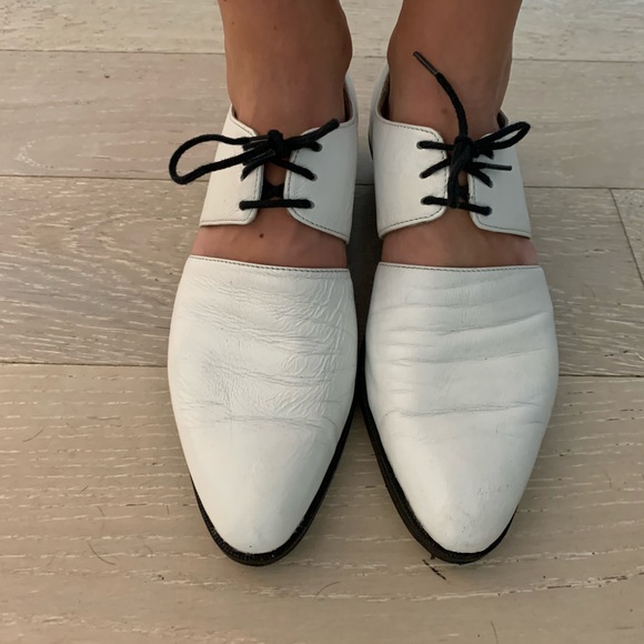 Modern Vice | Shoes | Modern Vice White Cut Out Brogues | Poshmark